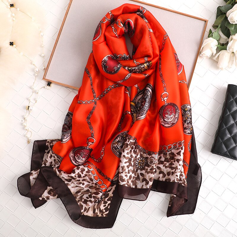 Women Soft Colorful Summer Scarf